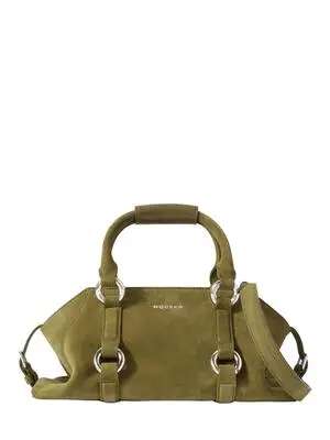 Alexander McQueen Farringdon Small Shoulder Bag - Green