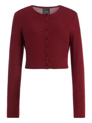 LESET Lauren Jersey Crop Cardigan II