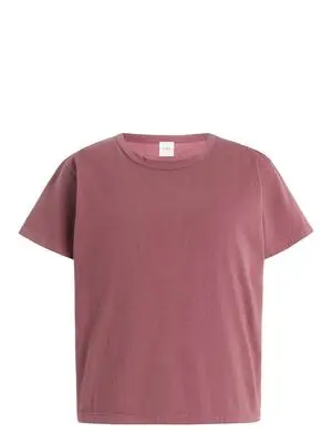 LESET The Margo Cotton T-shirt - Pink