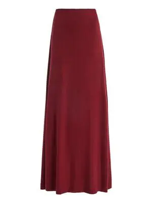 LESET Lauren High-Waist Maxi Skirt