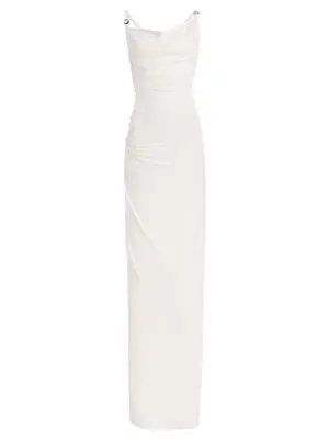 COPERNI Jersey Maxi Dress With Logo Detail