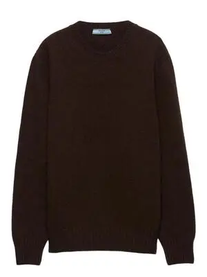 PRADA Wool And Cashmere Crew-Neck Sweater
