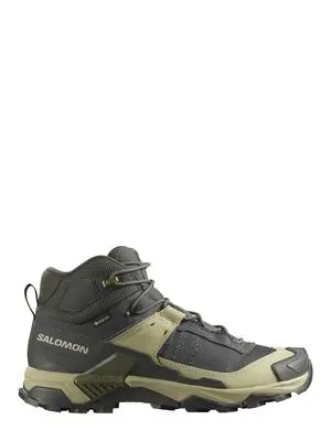 SALOMON X Ultra 5 Mid Gore-Tex Hiking Boots Peat/gray Green