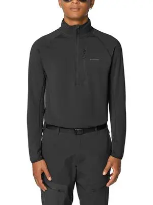 SALOMON Essential Lightwarm Half-zip Fleece - Deep Black