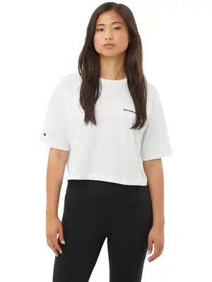 SALOMON Relaxed Short Sleeve Tee - White
