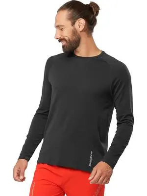 SALOMON Sense Aero Seamless Tee - Deep Black