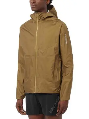 SALOMON Bonatti Waterproof Jacket Olive/black