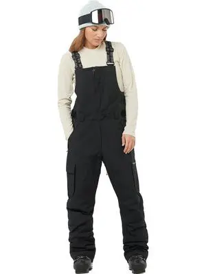 SALOMON Bashley Bib Pant - Deep Black