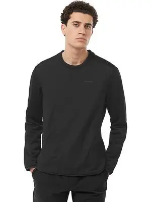 SALOMON Outline Hybrid Warm Pullover - Deep Black