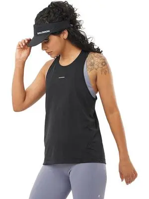 SALOMON Shkout Core Tank - Deep Black