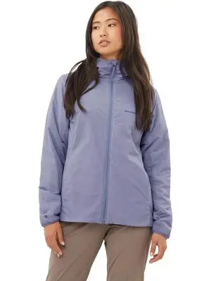SALOMON Mountain Flex Hooded Jacket - Blue Granite