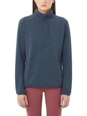 SALOMON Essential Lightwarm Half-zip Fleece - Blue Nights