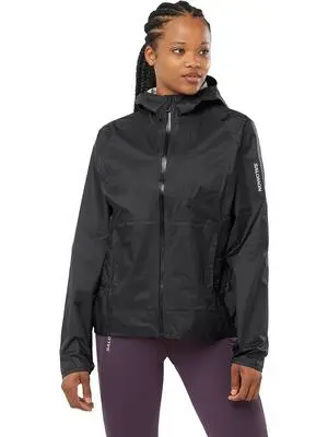 SALOMON Bonatti Waterproof Jacket - Deep Black