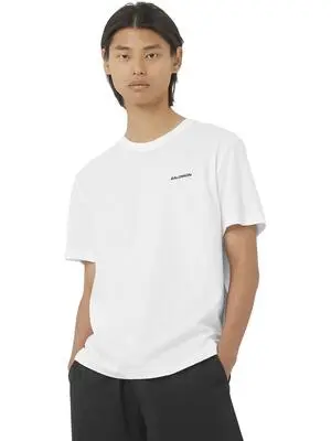 SALOMON Chest Logo Regular Tee - White