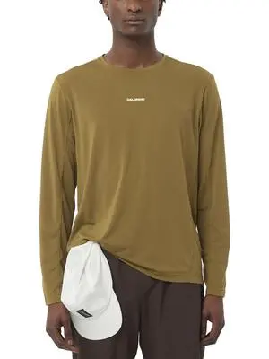 SALOMON Core Long-sleeve Tee - Olive