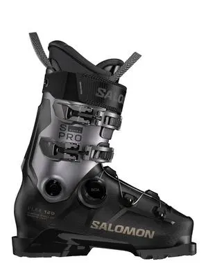 SALOMON S/Pro Supra BOA® 120 Boots Black / Beluga Met.