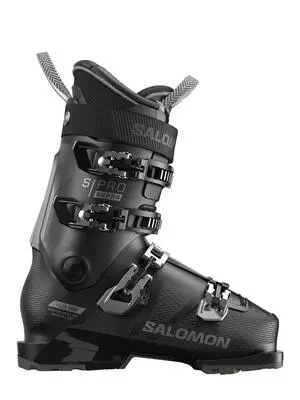 SALOMON S/pro Supra 100 Boots - Black/dark Grey Met.