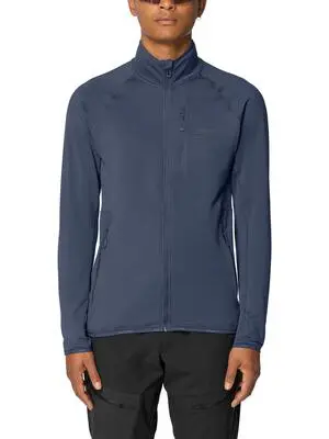 SALOMON Essential Lightwarm Full-zip Fleece - Blue Nights