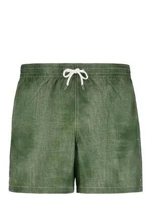 Canali Printed Board/boxer Shorts - Green