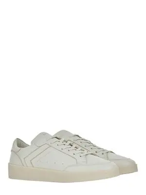 Canali Nuvola Leather Sneakers - White