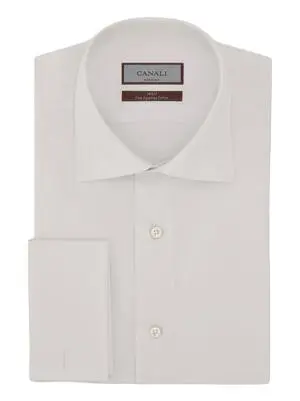 Canali Regular Fit Shirt In Cotton - White