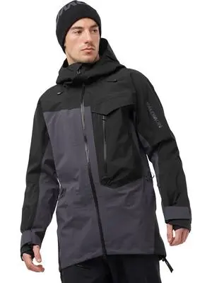SALOMON Moon Patrol Gore-tex Shell Jacket - Deep Black/periscope