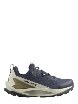 SALOMON Elixir Gore-tex Hiking Shoes - Blue Nights / Almond Milk