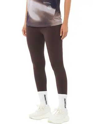 SALOMON Shkout Bliss 25" Tights - Coffee Bean