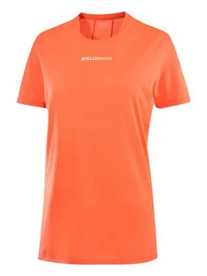 SALOMON Sense Aero Limited Edition T-shirt - Orange/white