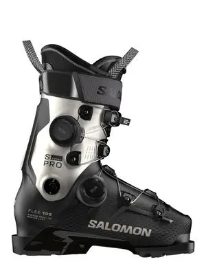 SALOMON S/pro Supra Dual Boa 105 Ski Boots - Black/light Bronze Met.