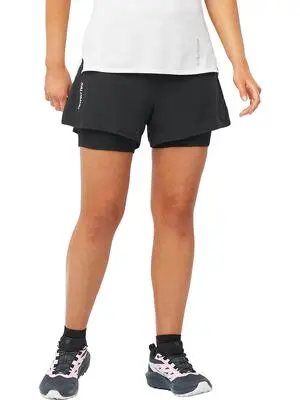 SALOMON Sense Aero 2in1 Short - Deep Black