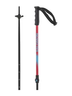 SALOMON MTN JR Ski Pole Red