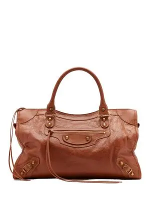 Balenciaga Le City Medium Bag Brown