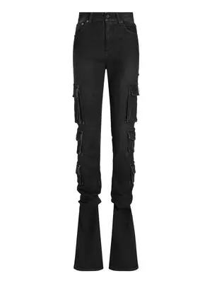 Dolce & Gabbana Denim Cargo Trousers - Multicolor