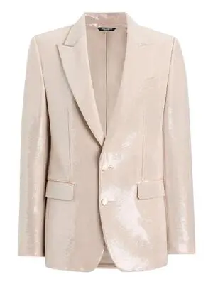 Dolce & Gabbana Single-breasted Sicilia Light Jacket - Beige