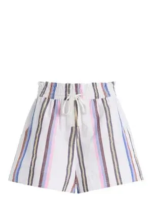 ILIO NEMA Remus Striped Cotton Shorts