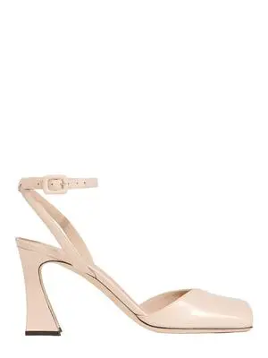 GIUSEPPE ZANOTTI Leather Pumps - Ecru