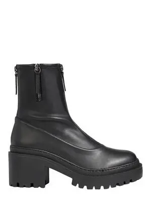GIUSEPPE ZANOTTI Lionora Zip-detailed Ankle Boots - Black