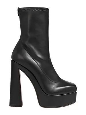 GIUSEPPE ZANOTTI Aureliee Stretch-leather Platform Sock Boots - Black