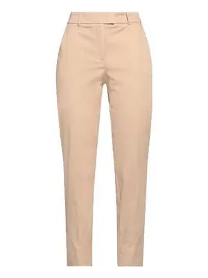 Peserico Tapered Stretch-cotton Trousers - Beige