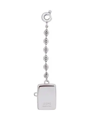 Loewe Sardine Box Chain Charm - Silver/gold