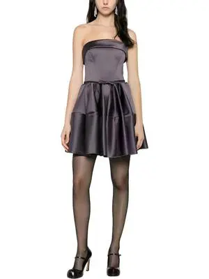 Viktor & Rolf Circle Mini Dress - Grey