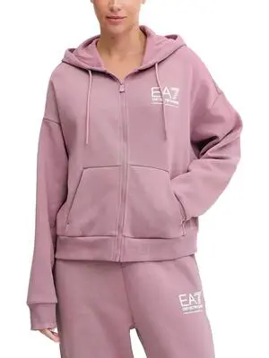 Emporio Armani Logo-detail Tracksuit Set - Pink