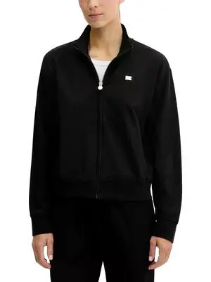Emporio Armani Logo-detail Long-sleeve Tracksuit Set - Black