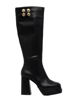 BUFFALO 110mm May Platform Boots - Black