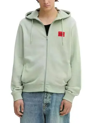 Hugo Zip-fastening Hoodie - Green