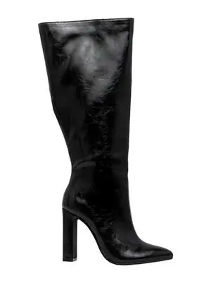 BUFFALO 110mm July Pointed Boots - Black