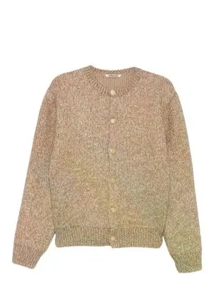 AURALEE Gauge Crew-Neck Cardigan