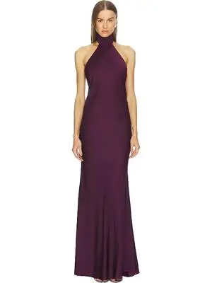 LOBA Alexis Bias Gown - Violet