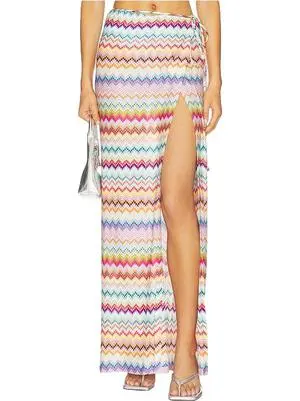 Missoni Long Skirt - Multicolor With Light Base